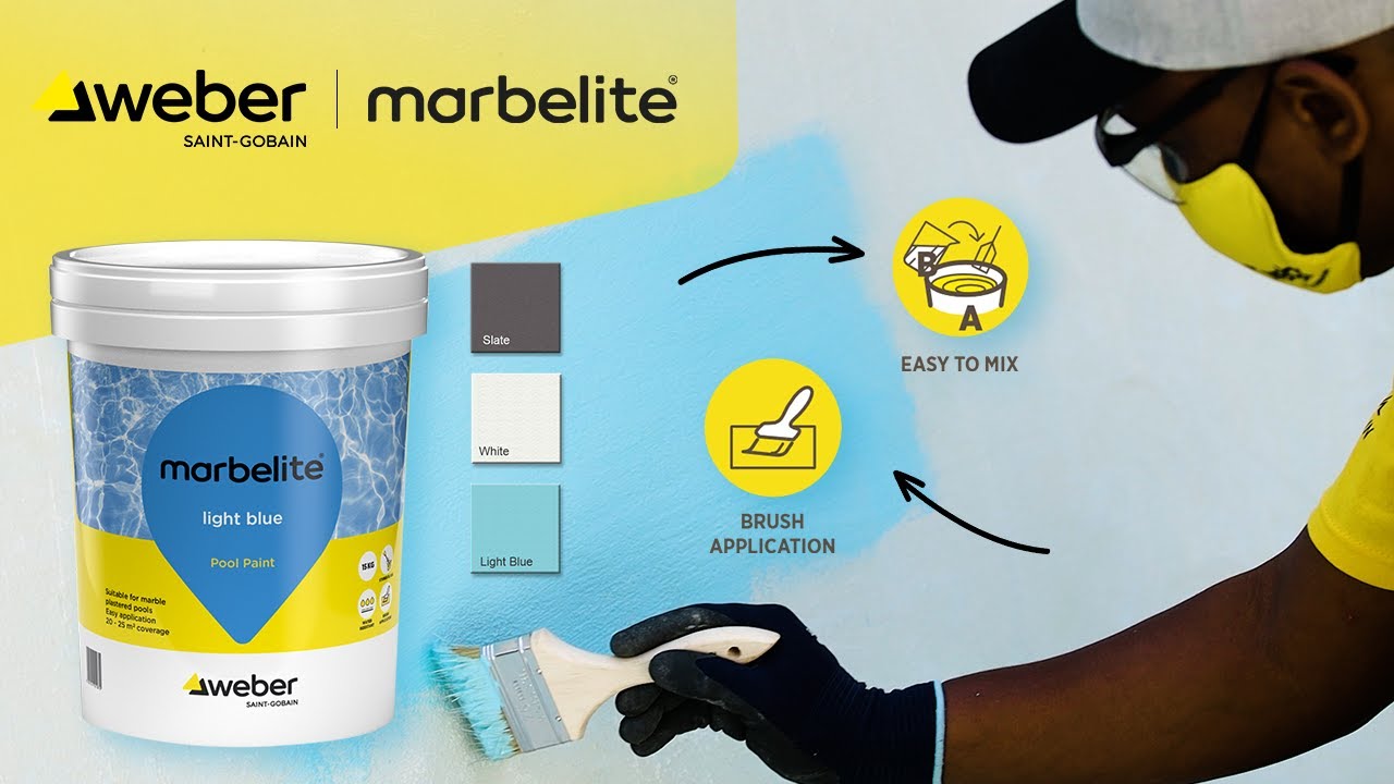 Weber Marbelite Pool Paint