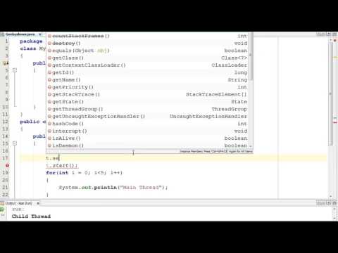 Learn 323 Example of Thread priority in Java Programming Hindi - Mind Luster