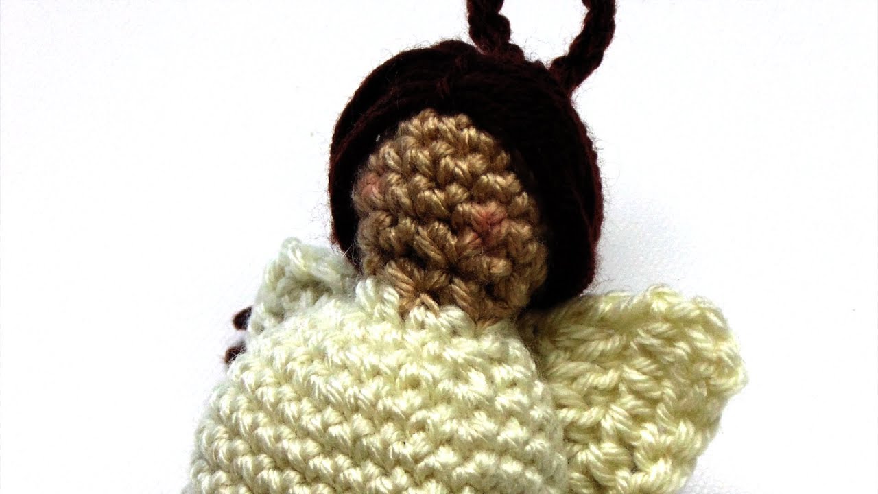 How to Crochet an Adorable Angel Ornament