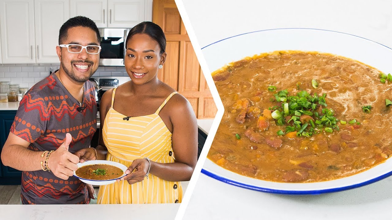 How To Make Trini Stewed Red Beans | Foodie Nation