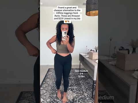 Affordable Soft Leggings Like Aerie's Offline Crossover!
