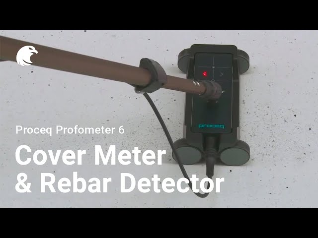Proceq Cover Meter & Rebar Detection System - Profometer Advanced ...