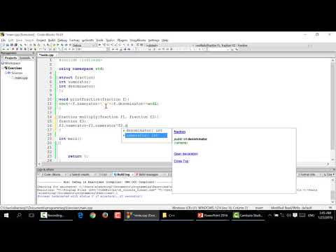 شرح Computer Programming 1 | U8 L2 | Exercise how to use structure معتمد - منصة معارف