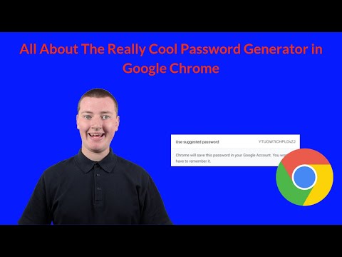 All About The Really Cool Password Generator in Google Chrome