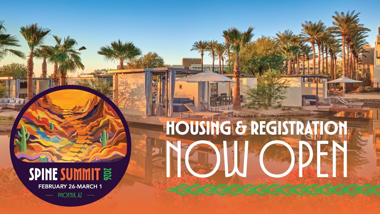 2026 Spine Summit - Registration Now Open
