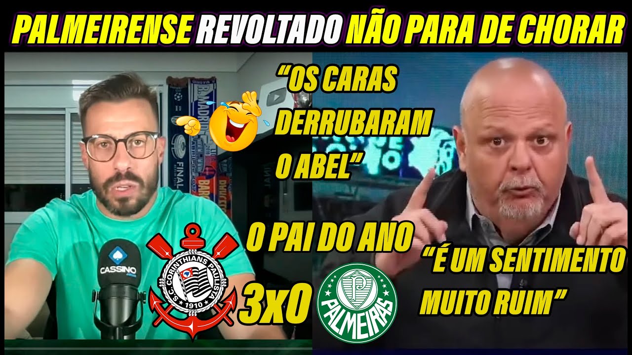 LOOK WHAT FACINCANI AND MASSINI SAID ABOUT THE CORINTHIANS MASSACRE AGAINST PALMEIRAS!
