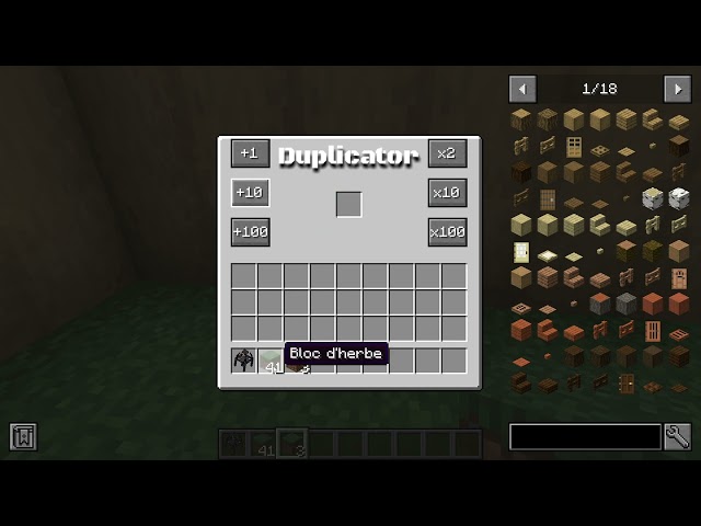 Simple duplicator Minecraft Mod