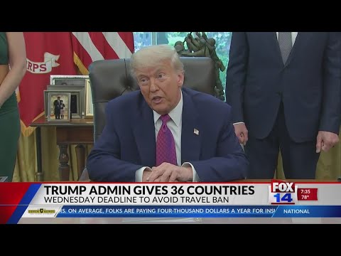 Trump administration gives 36 countries new travel ban deadline