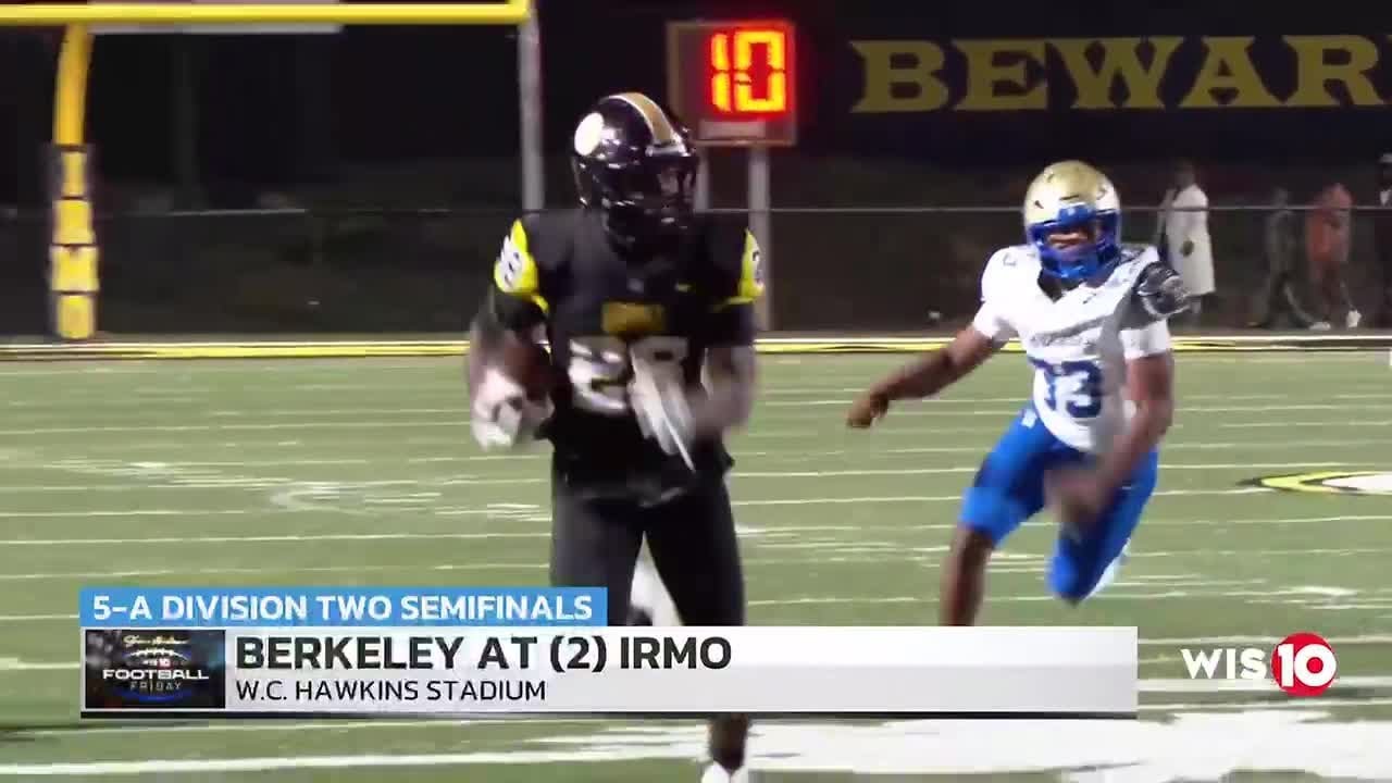 Berkeley 6 at No. 2 Irmo 44