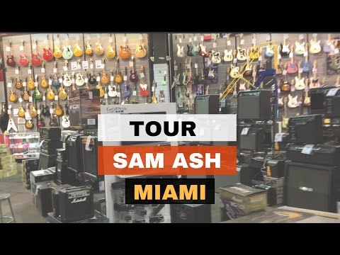Sam Ash Miami Tour 2017
