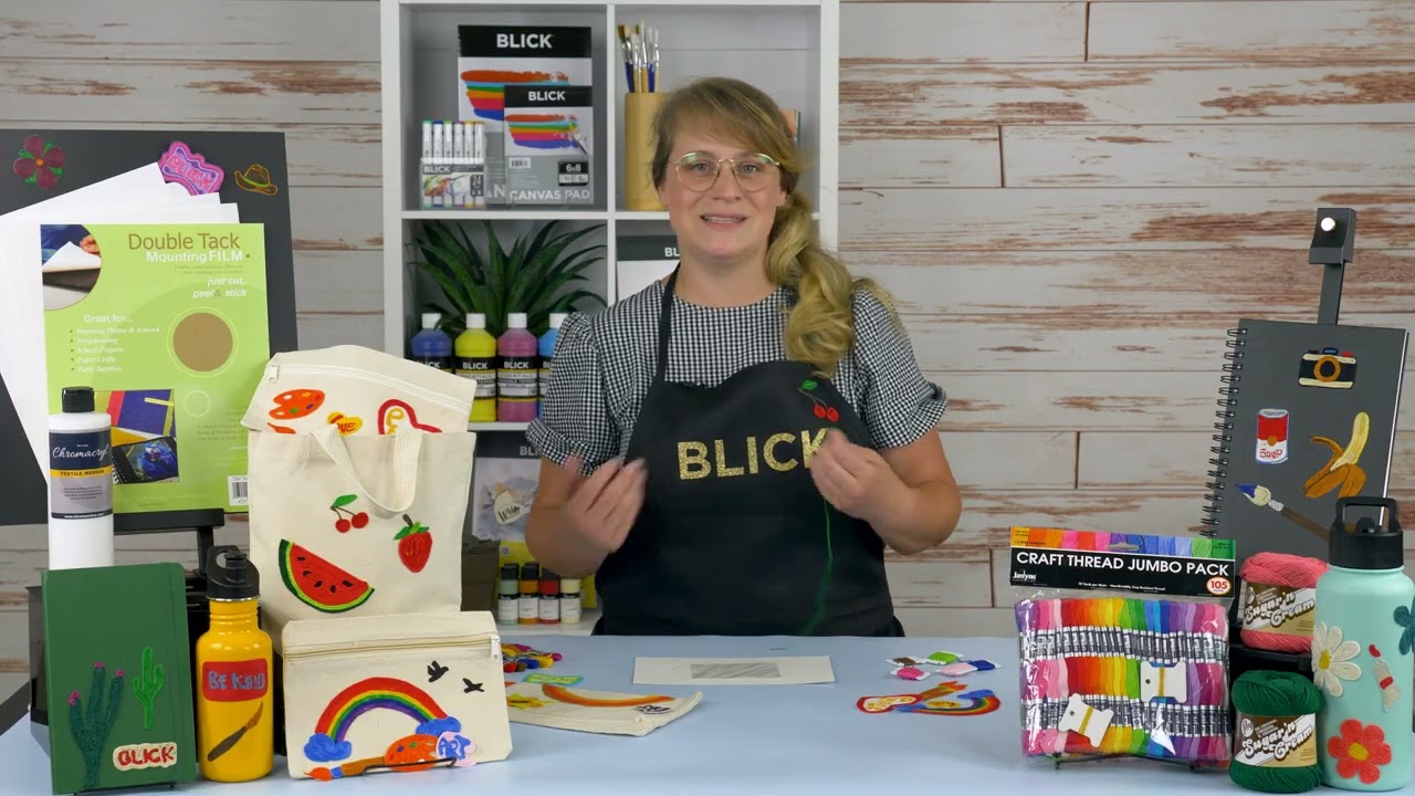 No-Stitch Identity Patch - Lesson Plan | BLICK Art Materials