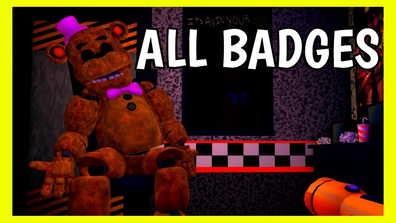 FNAF THE ORIGINAL TRILOGY ROLEPLAY ALL BADGES 2026 Roblox