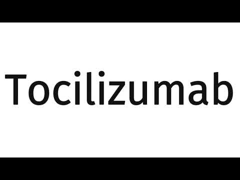 How to pronounce Tocilizumab?(SORT OF CORRRECTLY...)