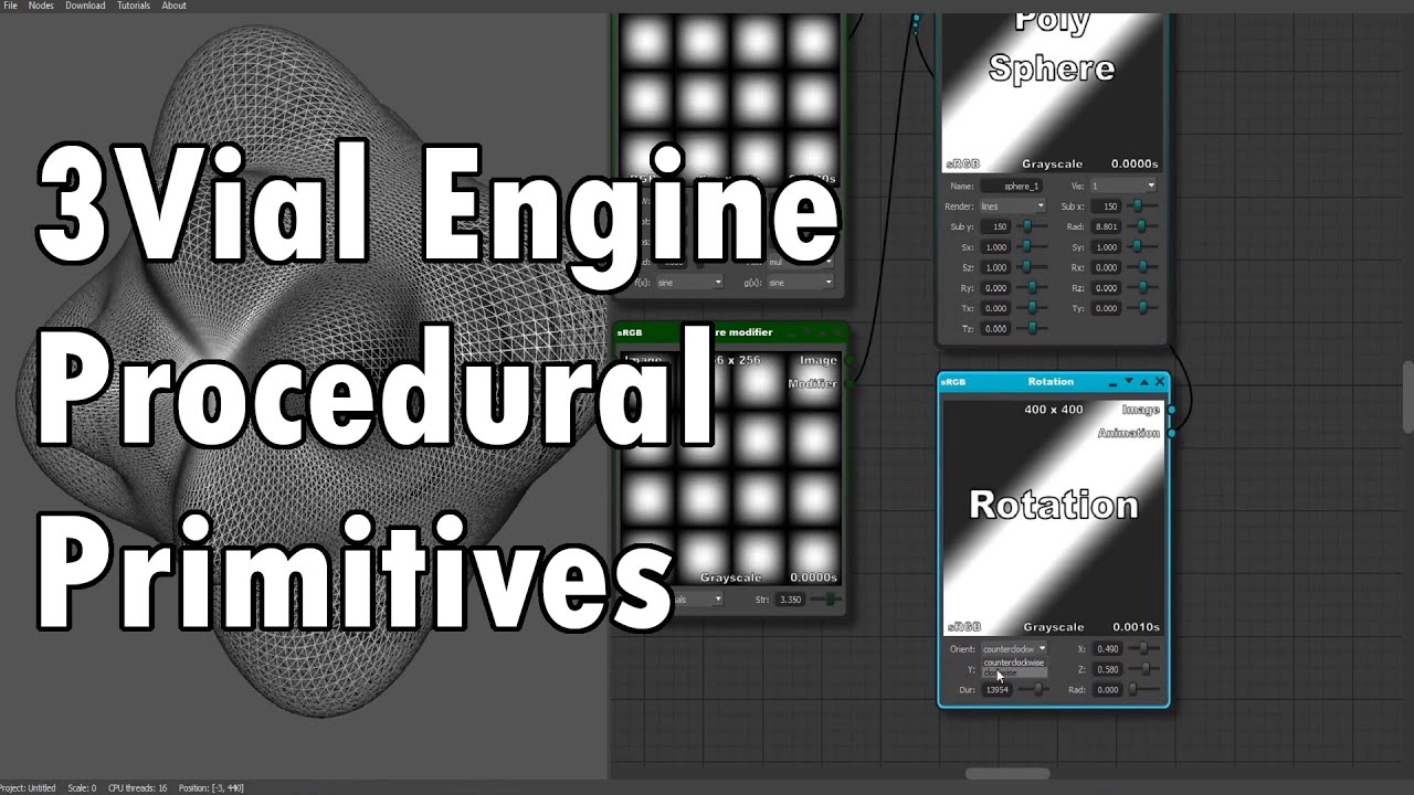 3Vial Engine - Procedural Primitives