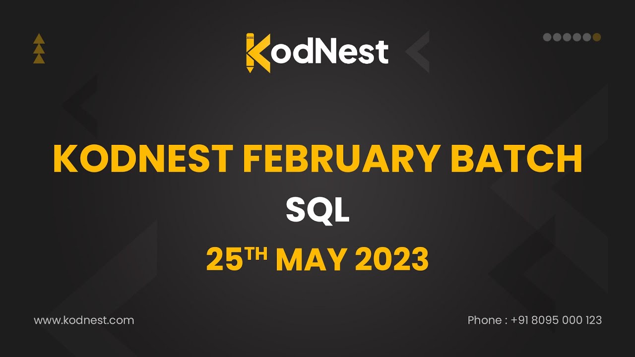 Mastering SQL Commands: A Comprehensive Guide from the February 2023 Class | Galaxy.ai