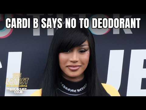 Cardi B Reveals She’s Drinking Chlorophyll & Skipping Deodorant To Test ...