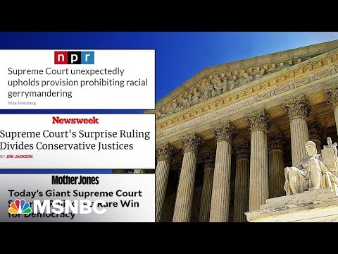 Shocking Supreme Court ruling in favor of Black Alabama voters and John Roberts' possible role