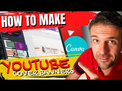 How to Make a YouTube Banner in Canva? Free YouTube Channel Art Maker - Step-by-Step Tutorial!