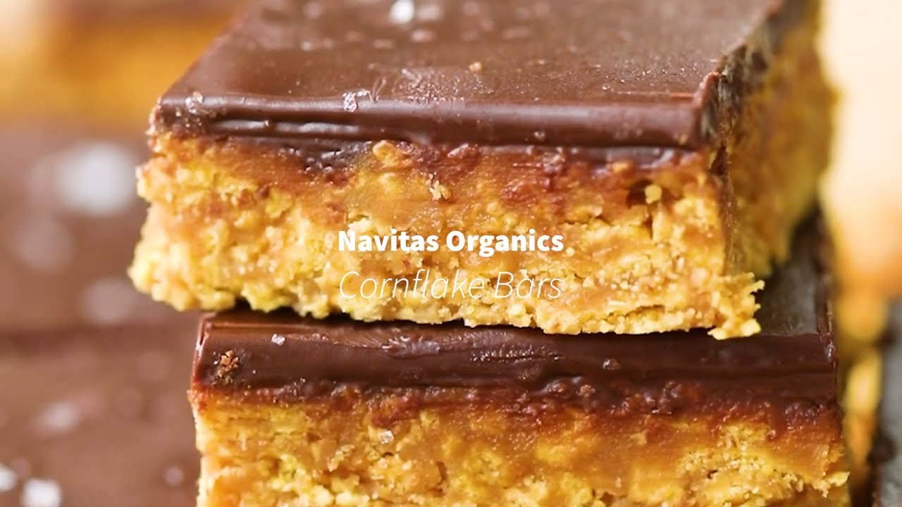 Peanut Butter Cornflake Bars Recipe | Navitas Organics