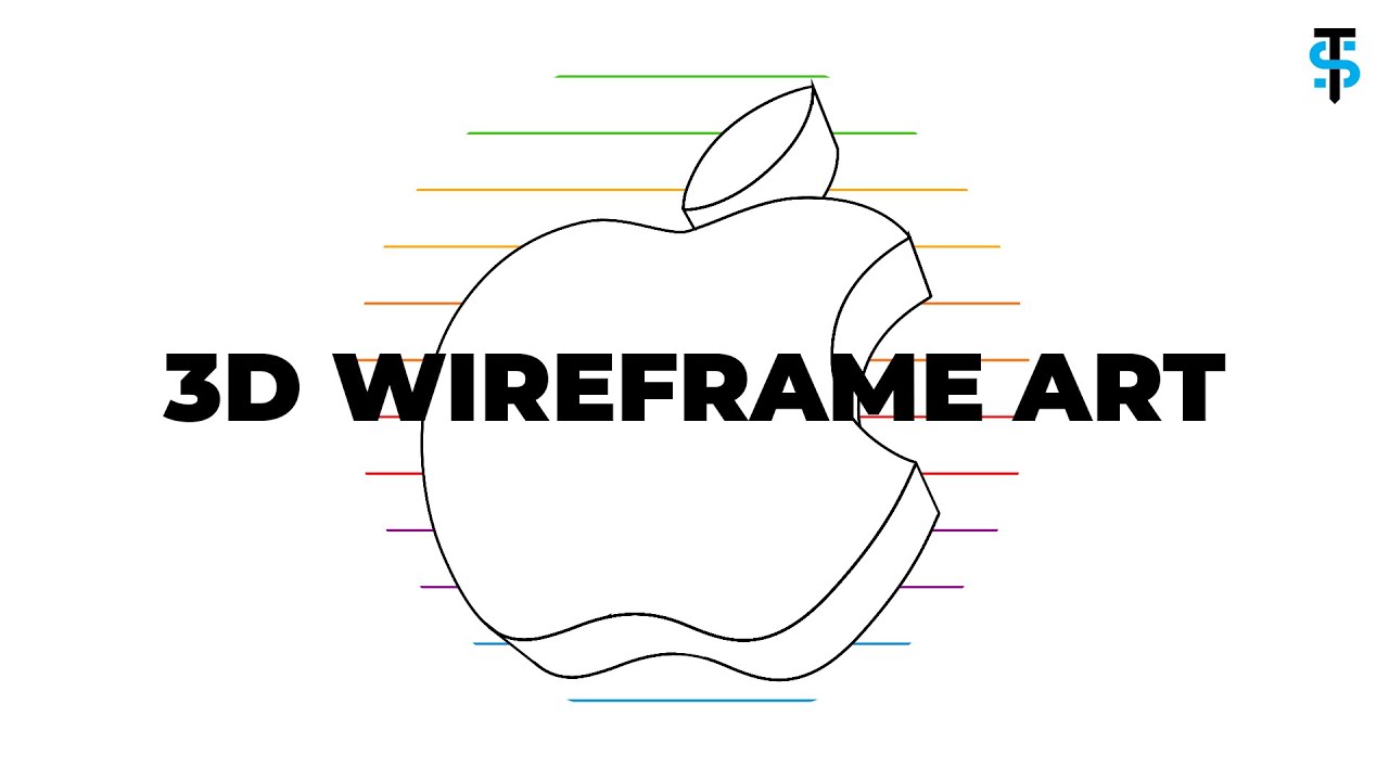 3D Wireframe Art in Adobe Illustrator 2020!