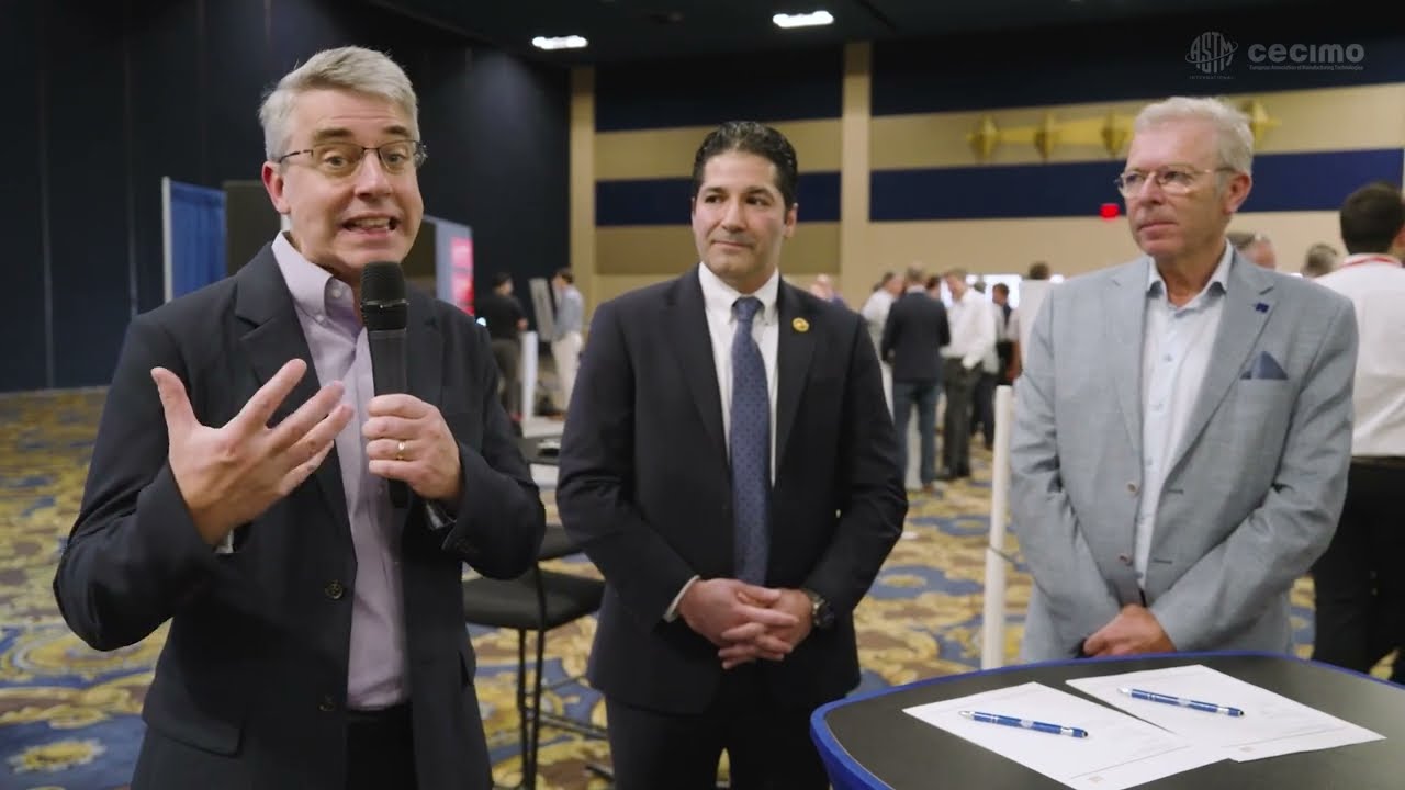 ASTM - CECIMO Unite to Advance Global Additive Manufacturing | Peter Zelinksi Reports @ICAM 2025