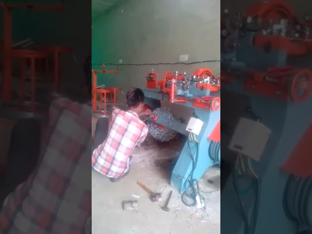 Scrubber Making Machine And Stainless Steel Wire - Kata Tar Machine ...