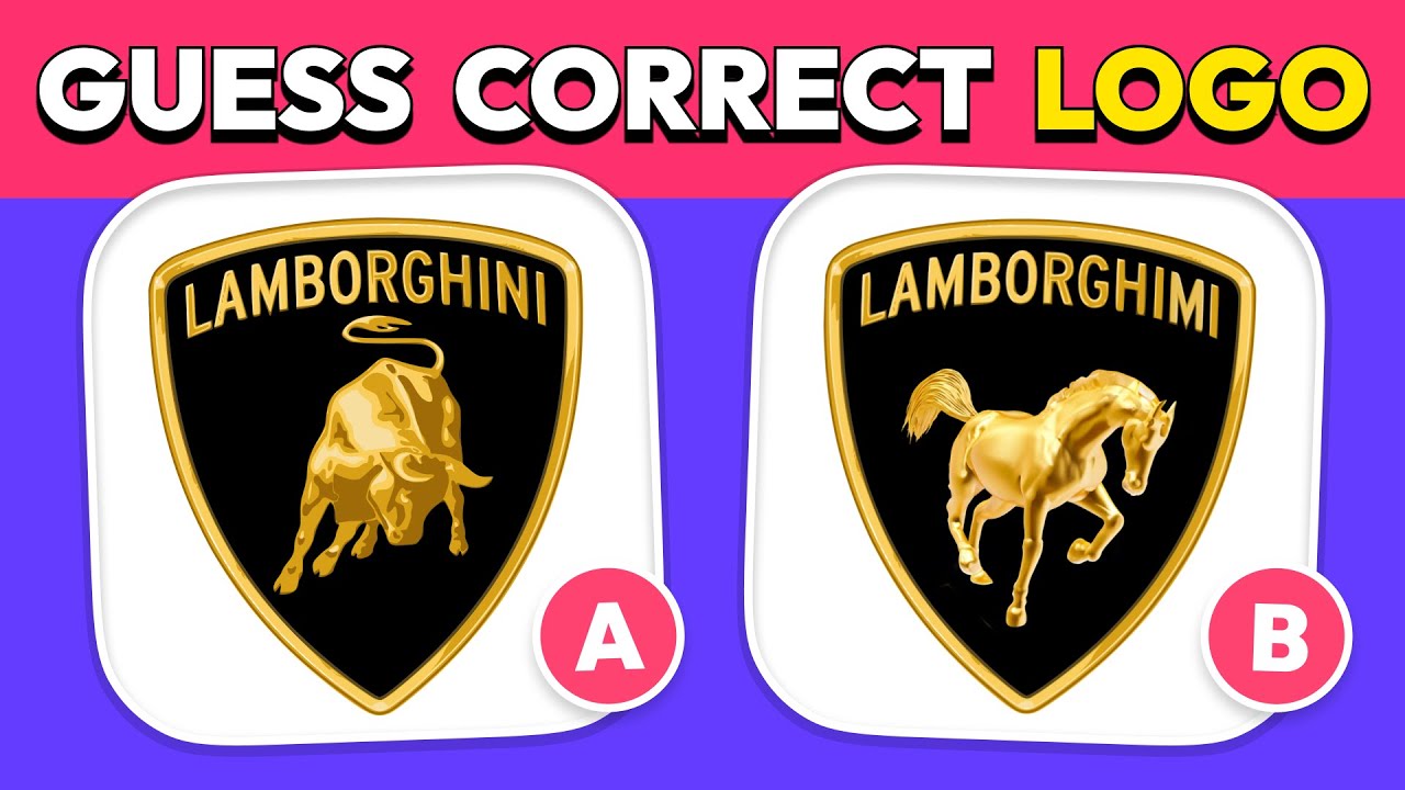 Guess the Correct CAR LOGO 🏎🏁 Ultimate Car Quiz - Easy, Medium, Hard levels