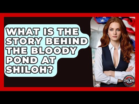 What Is The Story Behind The Bloody Pond At Shiloh? - The Civil War Nerds