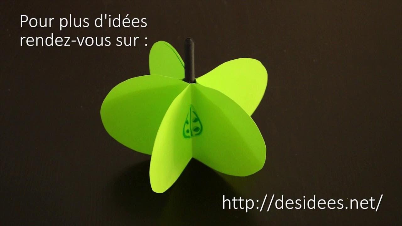 Tutorial en papel: hacer una manzana en 3D