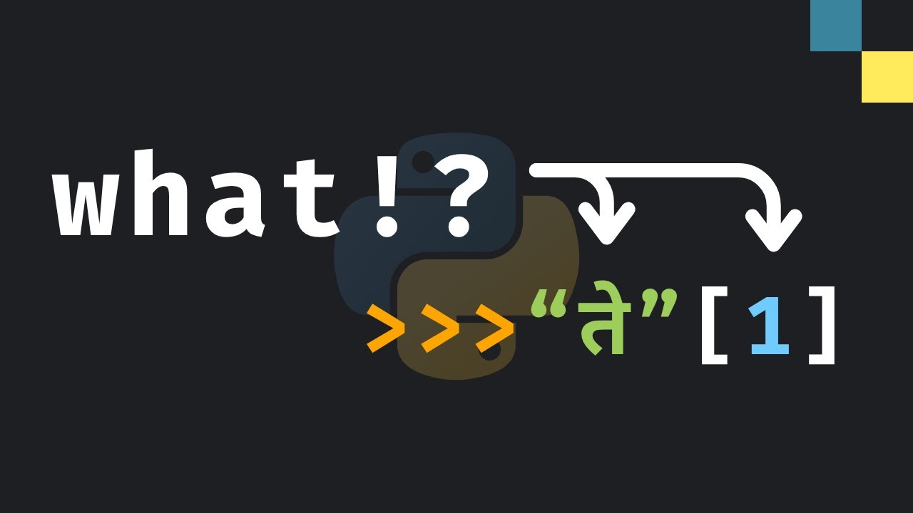 Strings are MUCH more complex than I thought in Python