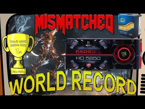 Record Breaking! i7 2600K + Radeon 5850 Fire Strike Benchmark