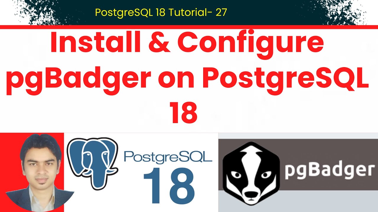Install & Configure pgBadger on PostgreSQL 18 |Step-by-Step Setup on Ubuntu24 #postgresql  #pgbadger