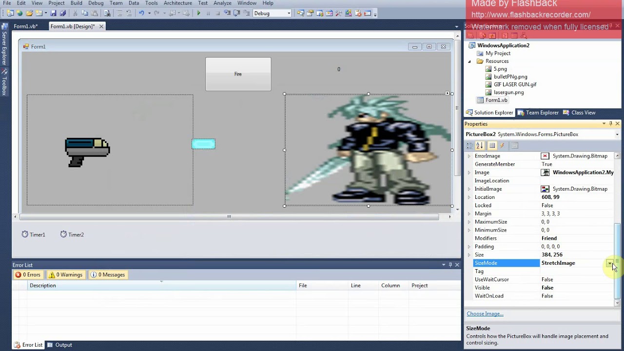 Visual Basic Simple Animation (Beginner)