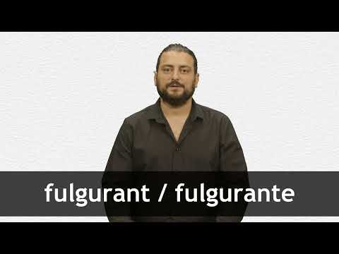 English Translation of “FULGURANT” | Collins French-English Dictionary