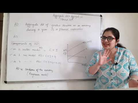 ADDREGATE DEMAND AND AGGREAGTE SUPPLY | COMPONENTS OF AGGREGATE DEMAND | Macroeconomics Class-12