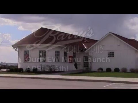 Barry's Grill & Pub Menu Launches New Menu