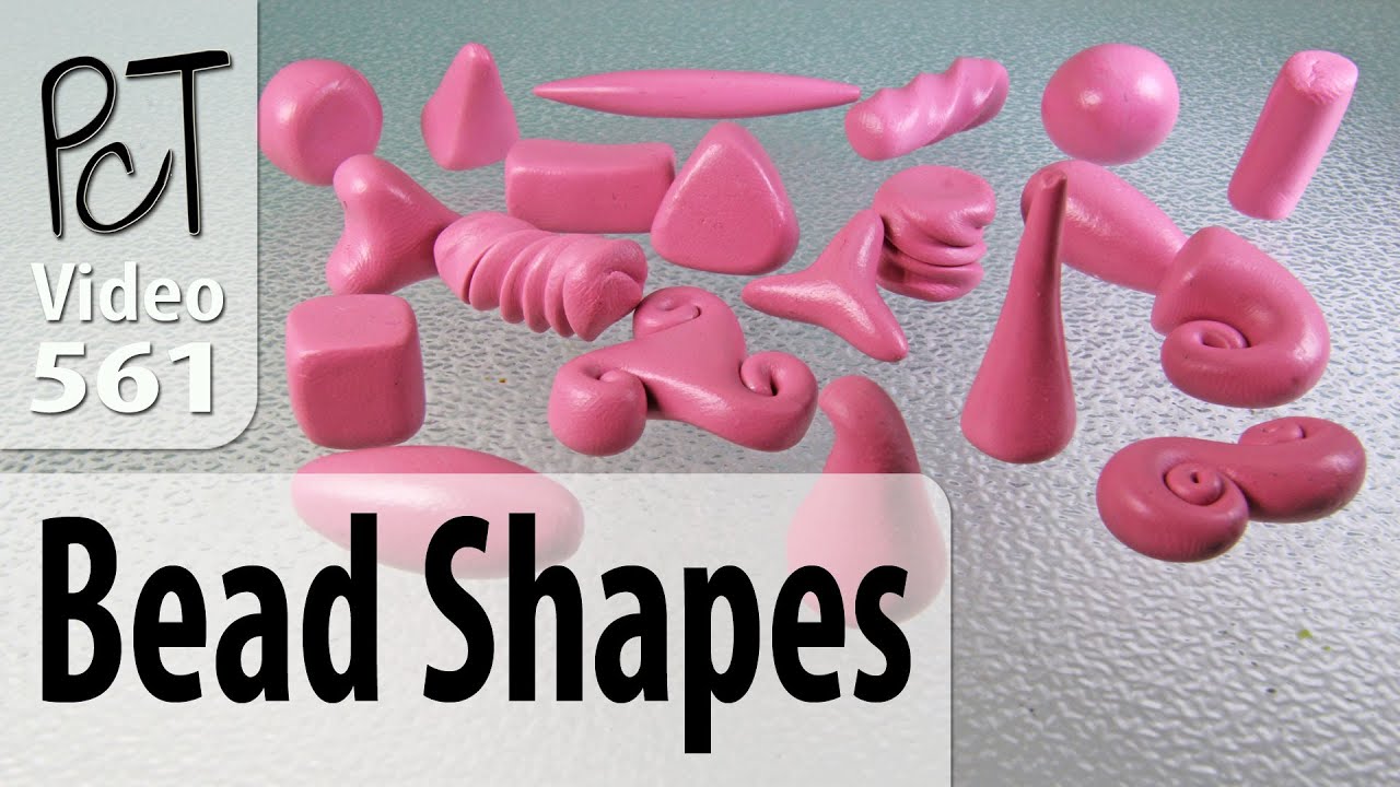 Polymer Clay Challenge How Many Bead Shapes Can You Make?