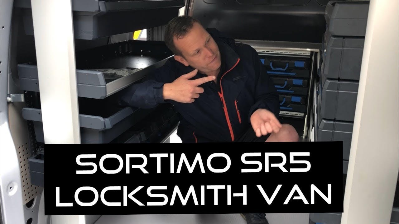 Fully Loaded Sortimo SR5- Locksmith install!