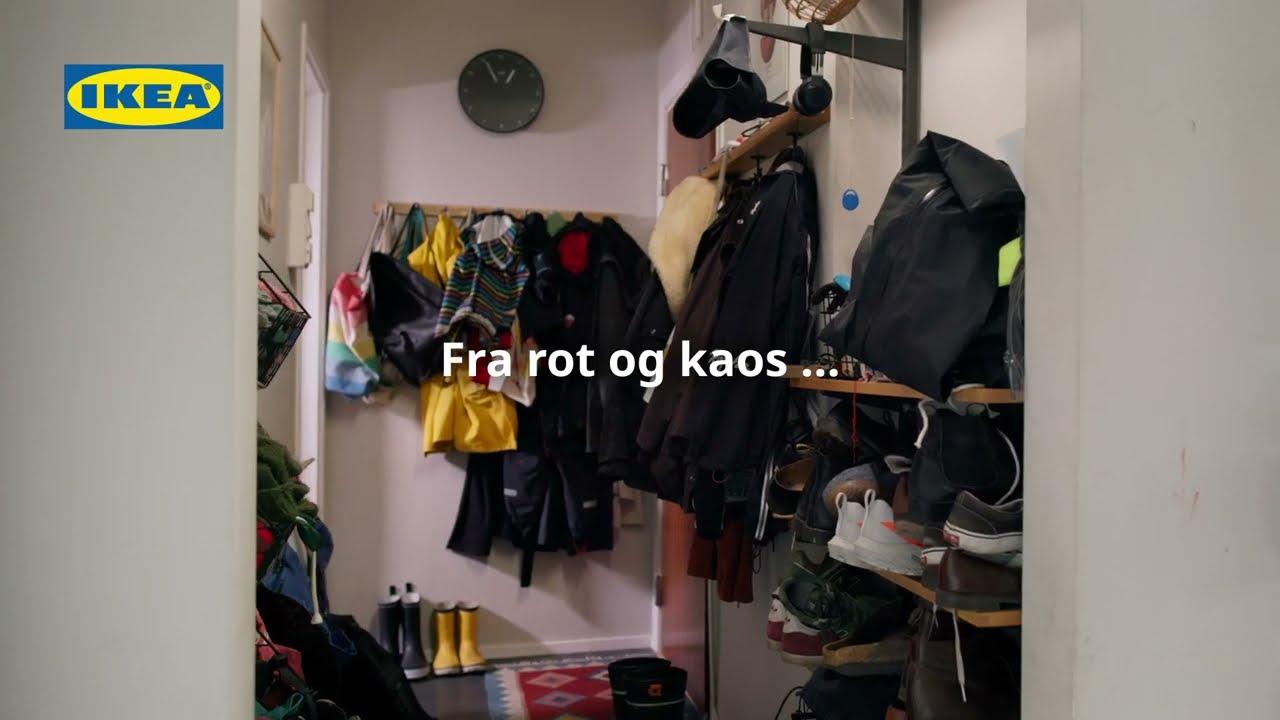 Ta kontroll over rotet med smarte løsninger - IKEA