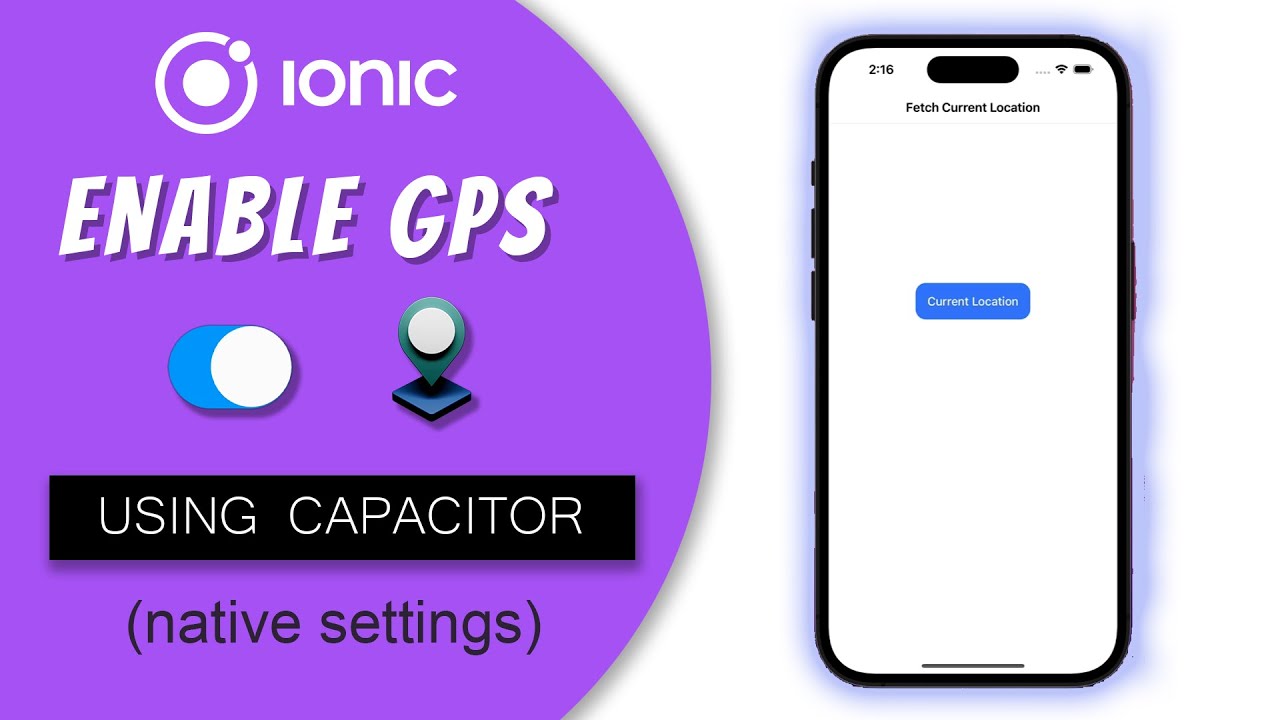 Ionic enable GPS (native settings) using Capacitor