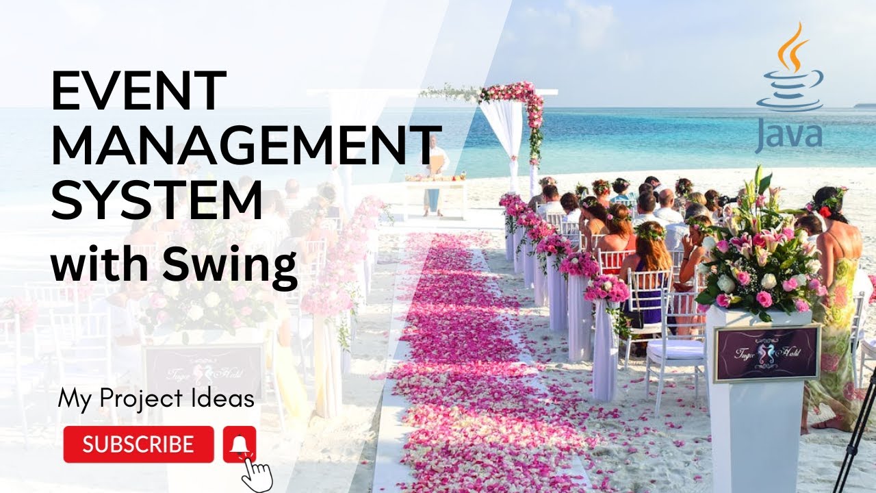 Event Management System with Java | Swing | Java Projects
