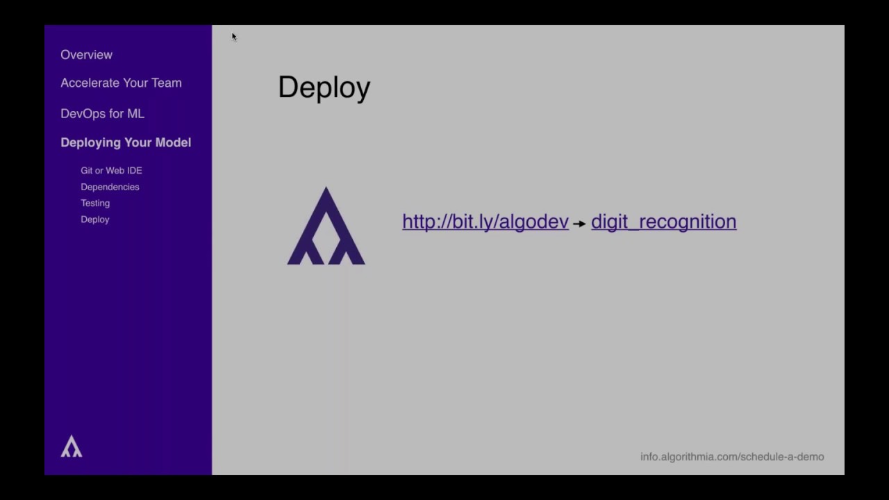 Deploying Your Machine Learning Model