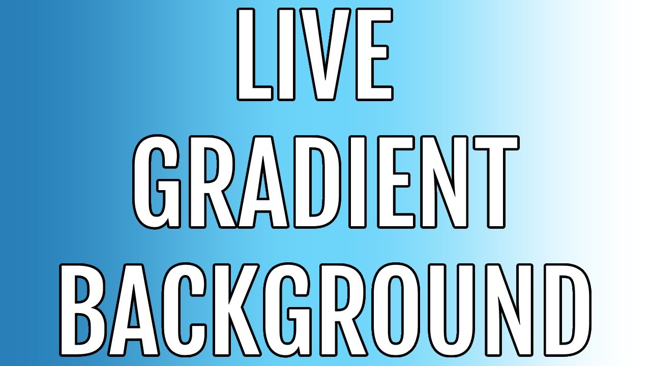 Live Gradient Background Using Granim JS In React