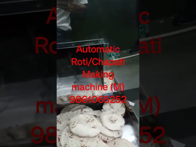 Automatic Chapati Making Machine - Automatic Stainless Steel Body Roti ...