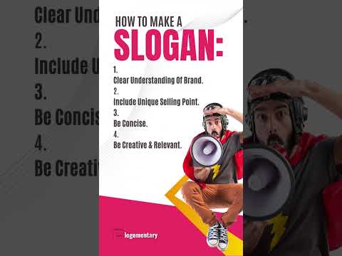 How to design a slogan | How to make a slogan | Slogan essentials |
