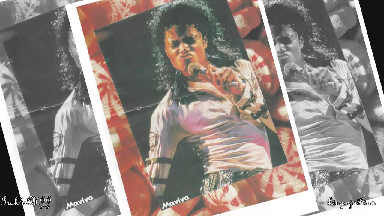Michael Jackson Vintage Wallpapers from Greek magazines