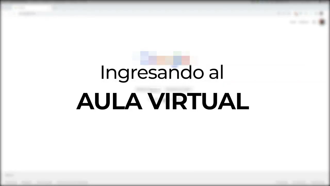 TUTORIAL INGRESO AULA VIRTUAL UnADM