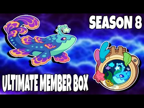 Prodigy Math Game | *INSANE* Deep Sea Ultimate Member Box OPENING! (Season 8)