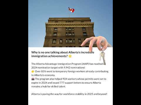 Albertaβs AAIP 2024 Achievements and Nomination Updates for 2025 #albertaimmigration #movetocanada