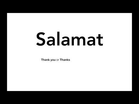 Pronounce Salamat: Thank you in Tagalog